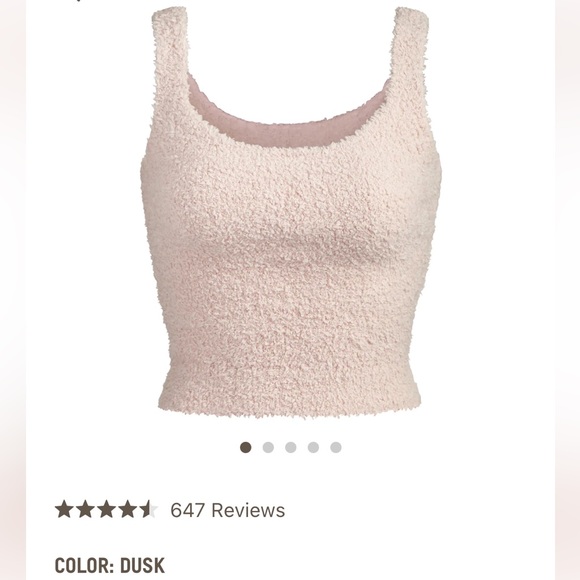 SKIMS | Tops | Skims Cozy Knit Tank Top Color Dusk | Poshmark